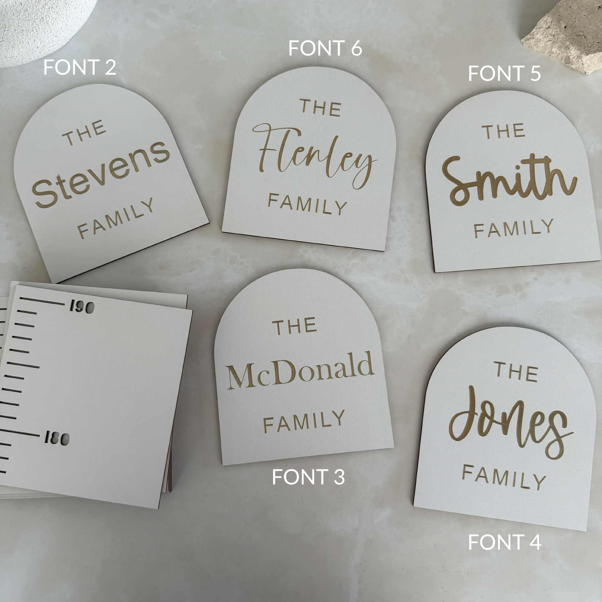 Family Height Chart – Spencer and stone